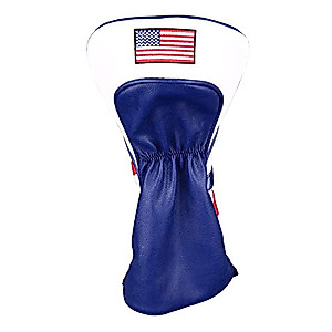4pcs/Set 1 3 5 UT Golf Head Covers USA Stars and Stripes Driver Fairway Wood Hybrid Head Covers