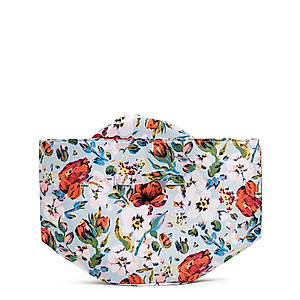 Vera Bradley Women's Storage Bin With Lid, Sea Air Floral, One Size