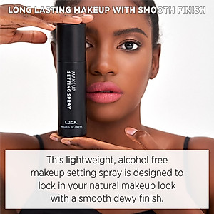 L.O.C.K. Boundation #4 Light Buff + Makeup Setting Finish spray Long Lasting makeup
