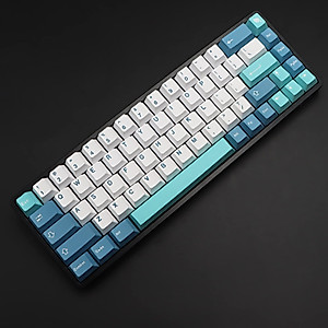 MOLGRIA Shoko Keycaps, 129 Set PBT Keycaps for Gaming Keyboard, Cherry Profile Dye Sublimation Keycaps with Puller for Gateron Kailh Cherry MX 104/87/74/61 60 Keyboard