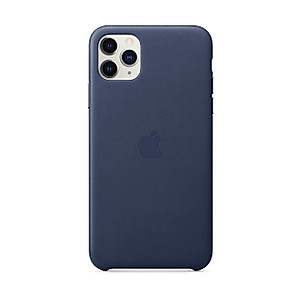 Apple iPhone 11 Pro Max Leather Case - Midnight Blue
