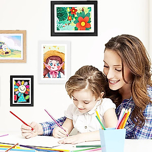 DORUIMI Kids Art Frame, 8.5x11 Kids Art Display Frames Front Opening, Kids Artwork Frames Changeable, Artwork Display Storage Frames A4 Picture for Children Art Projects Home Office Drawing Storage