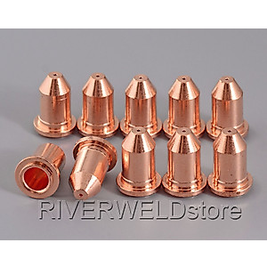 RIVERWELD 177876 Plasma Tip Nozzle 50Amp Fit Miller ICE-50C Plasma Cutter Torch 10pk