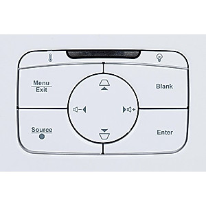 ViewSonic PS501X 3400 Lumens XGA HDMI Short Throw Projector for Home and Office