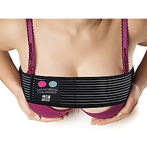 Everyday Medical Breast Implant Stabilizer Band I Post Surgery Breast Augmentation and Reduction Strap I Chest Belt I Breast Support Bandage I One Size Fits All