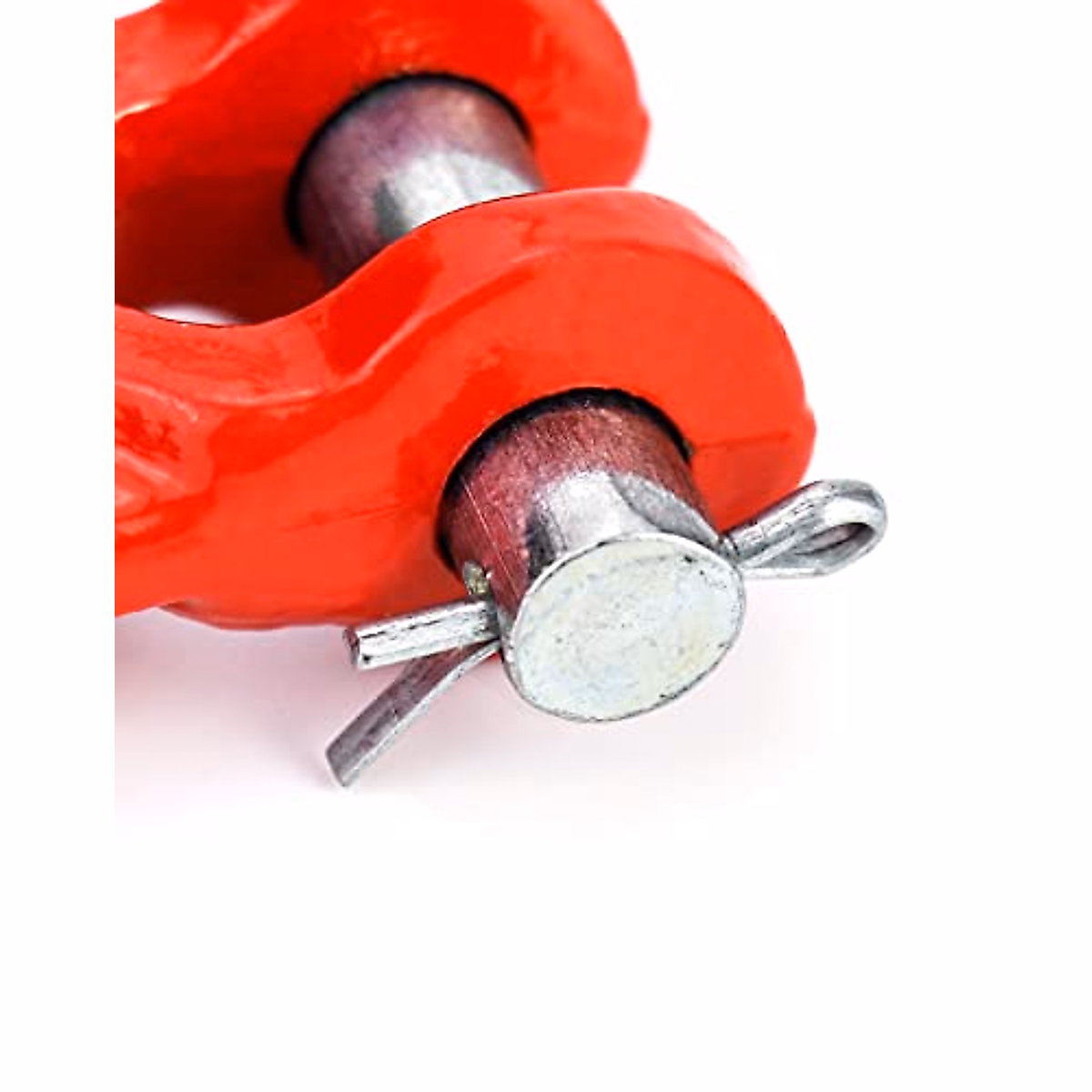 QWORK 3/8 Inches Twin Clevis Safety Chain Repair Links, 2 Pack Trailer Tie Down Links, Industrial Grade Heavy Duty Material - 6,600 LBS. Capacity