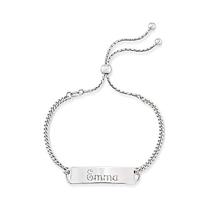 Ross-Simons Name - Italian Sterling Silver Id Bolo Bracelet