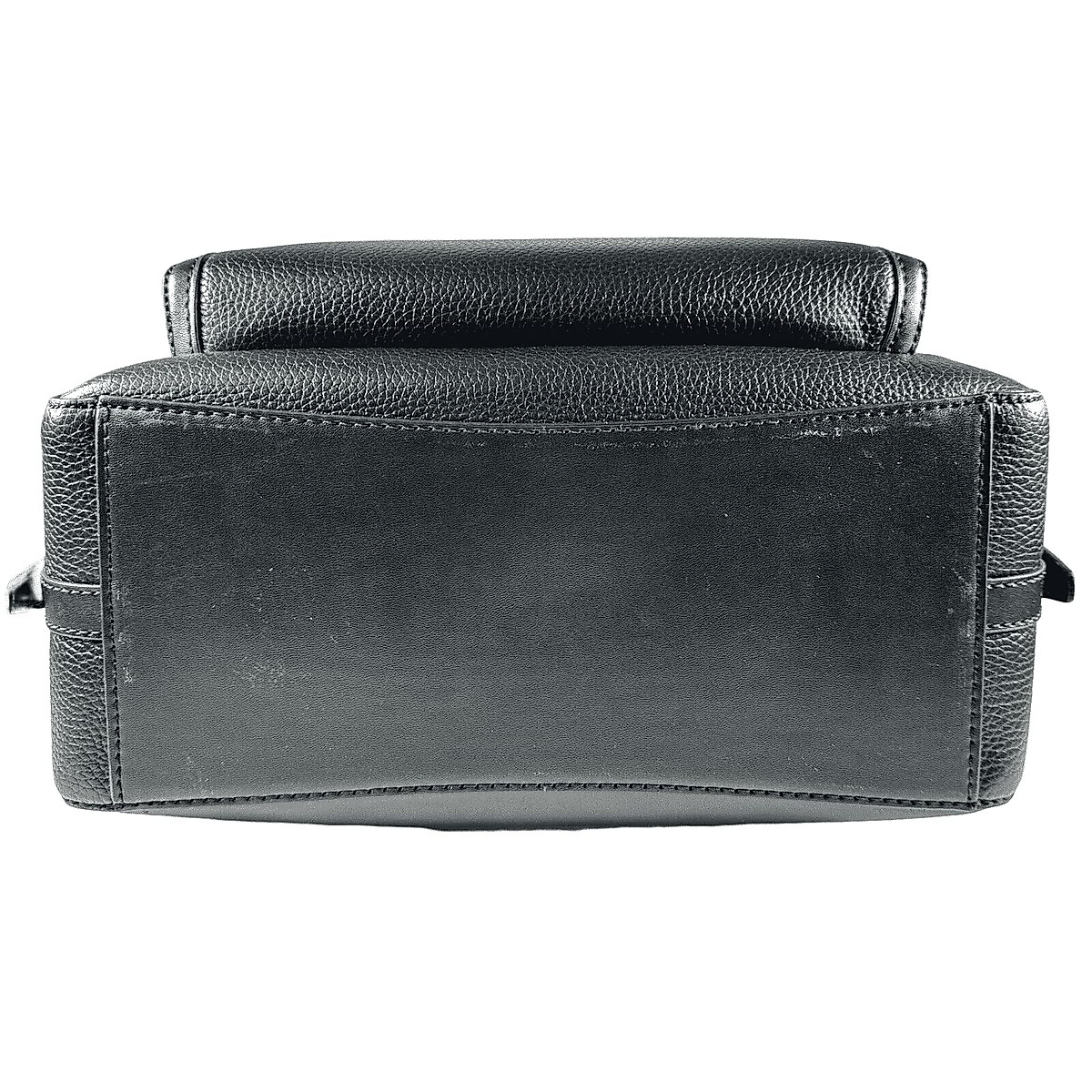 Michael Kors Jaycee Large 2 Zip Pocket Backpack Leather (Black)