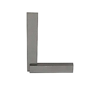 OMEX Machinist Steel Square 6" | Precision Square Solid Industrial | 90 Right Angle Precision Ground Hardened Steel | 6 Inches / 150 MM