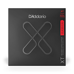 D'Addario XT Coated Classical Guitar Strings - XTC45 - Extended String Life with Natural Tone & Feel - Normal Tension