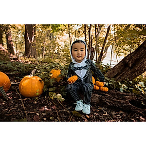 Disney Nightmare Before Christmas Jack Skellington Infant Baby Boys Zip Up Coverall 6-12 Months