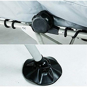 XZGDEN Lightweight Mahanz Sun Lounger Camping Chairs Folding Bed Office Lunch Break Single Bed Siesta Bed Simple Bed Babysitter Bed Thick Alloy Tube Foam Mattress