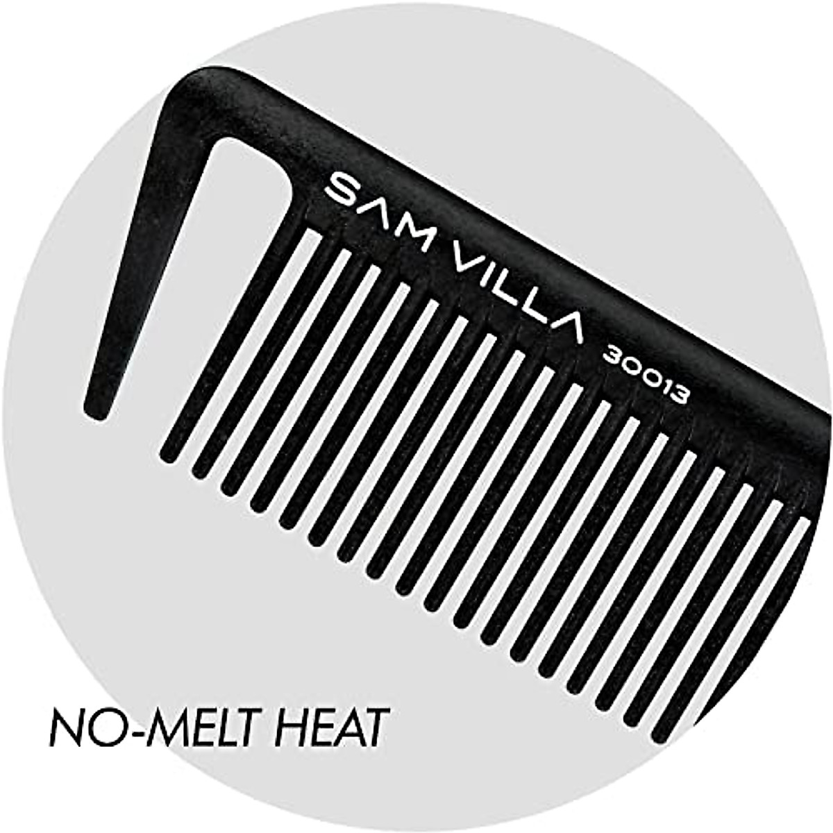Sam Villa Signature Series Professional Long Cutting & Hair Parting Comb