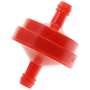 10Pcs 1/4" Fuel Filter Replacement Lawn Mower 1/4" Inline Fuel Filter for Briggs Stratton 298090 4105 298090S