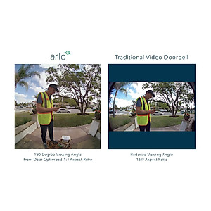 Arlo VMK5140-100NAS Ultra - 4K UHD Wire-Free Security Camera, Color Night Vision, Spotlight, 2-Way Audio, Indoor/Outdoor | with Arlo Video Doorbell