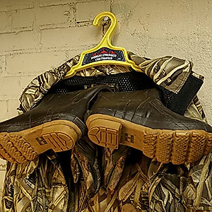 Worlds Strongest Coat Hanger | USA Made | 140 lb Load Capacity | Multipurpose Gear Hanger | Coyote 498 (6)