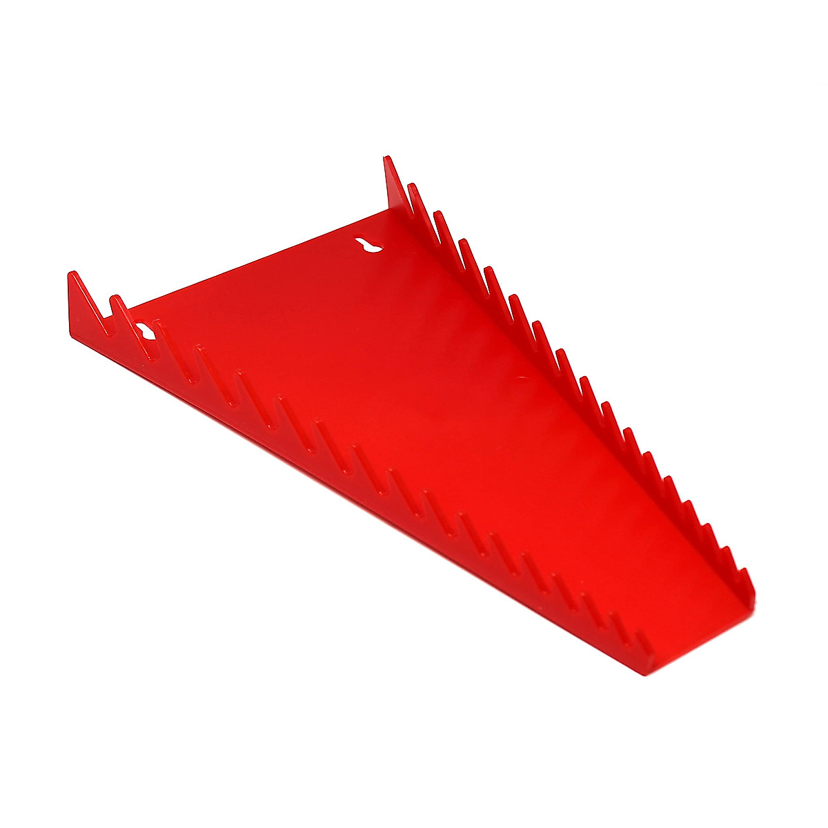 JSP Manufacturing Red & Black 16 Tool Standard Wrench Holder Wrench Organizer 2 Pack | Storage Rack Tray Tool Holder