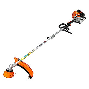 4 in 1 Multi-Functional Trimming Tool, 52CC 2-Cycle Garden Tool System with Gas Pole Saw, Hedge Trimmer, Grass Trimmer, and Brush Cutter