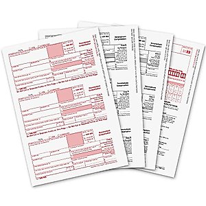 1099 NEC Forms 2022, 1099 NEC Laser Forms IRS Approved Designed for QuickBooks and Accounting Software 2022, 4 Part Tax Forms Kit, 25 Vendor Kit – Total 38 (108) Forms