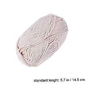 EXCEART Chunky Yarn Fuzzy Yarn Knitting Yarn Cone Thick Knitting Yarn Crochet Thread Line Doll Frosting Suite Soft Cotton Yarn for Knitting Yarn Soft Thick Yarn Acrylic Yarn Crochet Kit