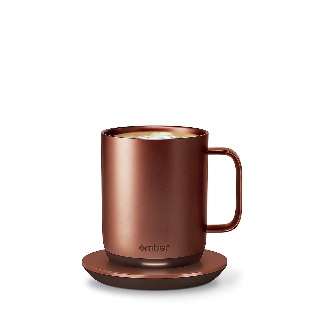 Ember Charging Coaster 2, Wireless Charging for Use with Ember Temperature Control Smart Mug, Copper