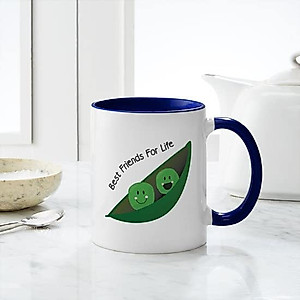CafePress Best Friend Peas Mugs Ceramic Coffee Mug, Tea Cup 11 oz