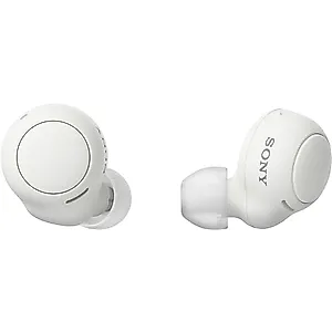 Sony True Wireless Headphones - Up to 20 Hours Battery - Charging case - Voice Assistant Compatible - Built-in mic for Phone Calls - Reliable Bluetooth - WF-C500/WZ - Limited Edition - Pearl White