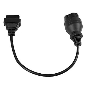 X AUTOHAUX OBD2 Diagnostic Connector Cable Male to Female for Porsche - 19 Pin to 16 Pin 40cm