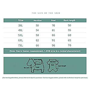 Dog Winter Coat, Big Dog Warm Jacket Cosy Dog Cold Weather Vest with Tow Port, Breathable and Comfortable, Pet Thick Apparel Clothes for Medium Large Dogs-Green||4XL