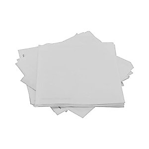G.E.T. 4-T1000 White Cone Basket Liner / Deli Wrap Paper / Double Open Bag Paper Food-Safe Tissue Liners Collection, White(Pack of Case)
