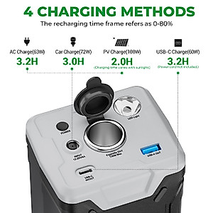 F40C4TMP Bundle - 2 Items: 23 Quart Portable Refrigerator and 220Wh Portable Power Station