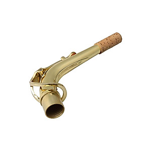 Liyafy 24.5mm Alto Saxophone Sax Bend Neck Brass Material Sax Replacement Part