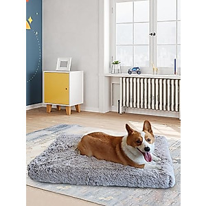 Dog Fluffy Bed, Square Plush Dog Bed, Soft Cloth Mat, Pets Soft Cushion Bed, Dog Bed Mats, Pet Friendly Bedding, Dog Bed Features, Plush Square Kennel Cat Mat Pet Kennel, Soft Cloth Mat for Dogs