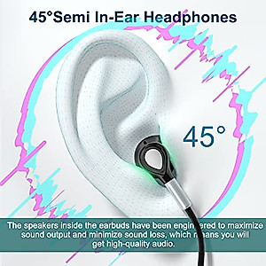 Gsangoo for iPhone Headphones Wired, MFi Certified Lightning Headphones for iPhone 14 13 12 11 Pro Max Earbuds Wired with Microphone Wired Control Magnetic in-Ear Earphones for iPhone SE XR XS 8 Plus