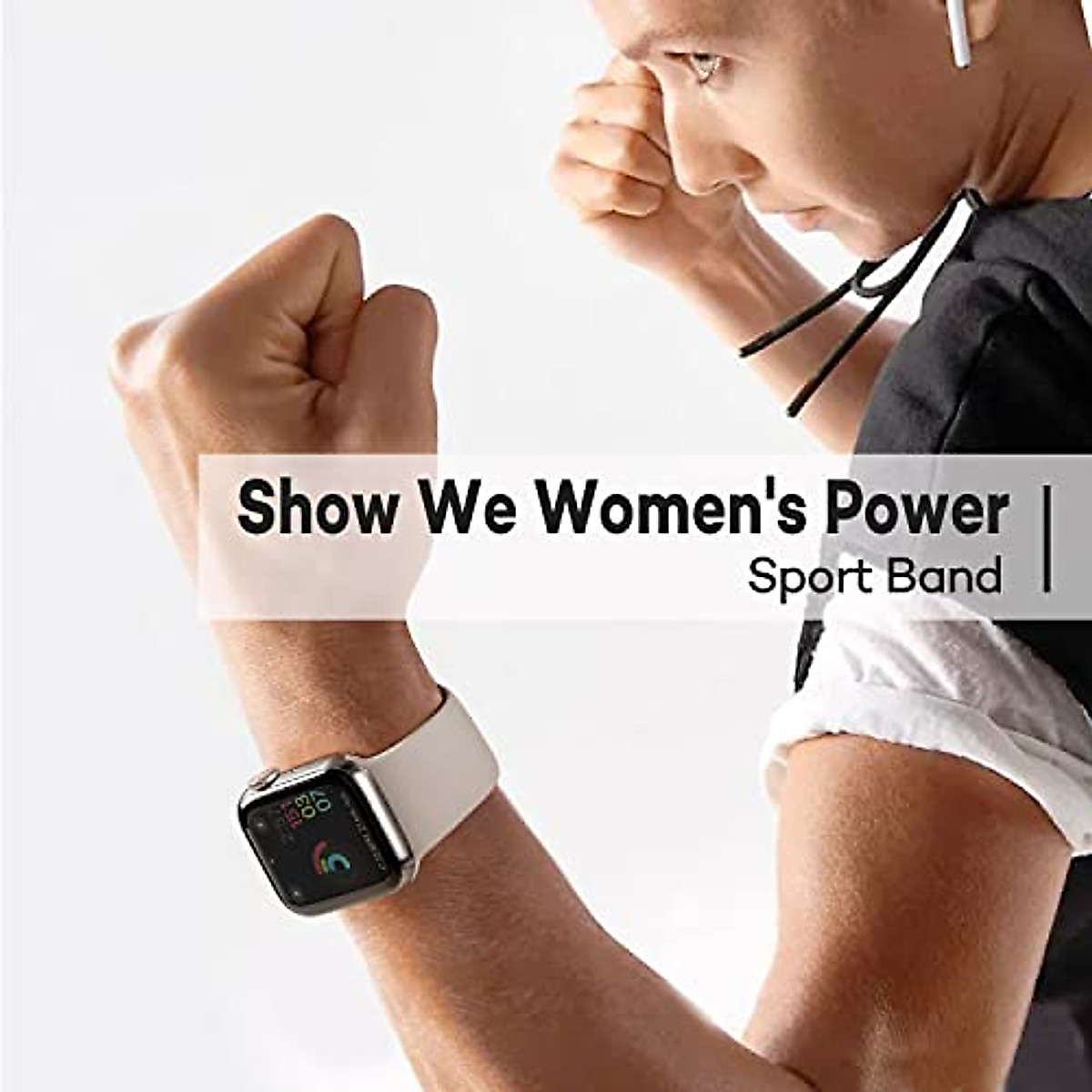 SWHAS Watch Bands Compatible with Apple Watch Bands 38mm 40mm 41mm Women Men Girls, Soft Silicone Wristbands Replacement Strap Compatible with iWatch Series 8 SE 7 6 5 4 3 2 1, 14 Pack