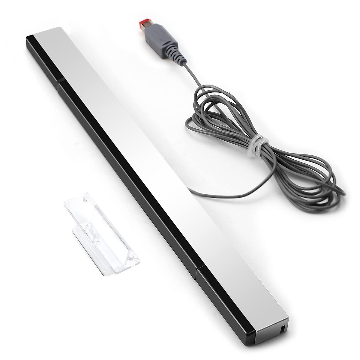 2 in 1 Wii AV Cables Composite Audio Video Cable + Wii Sensor Bar Wii Wired Infrared Ray Sensor Bar Compatible with Nintendo Wii and Wii U