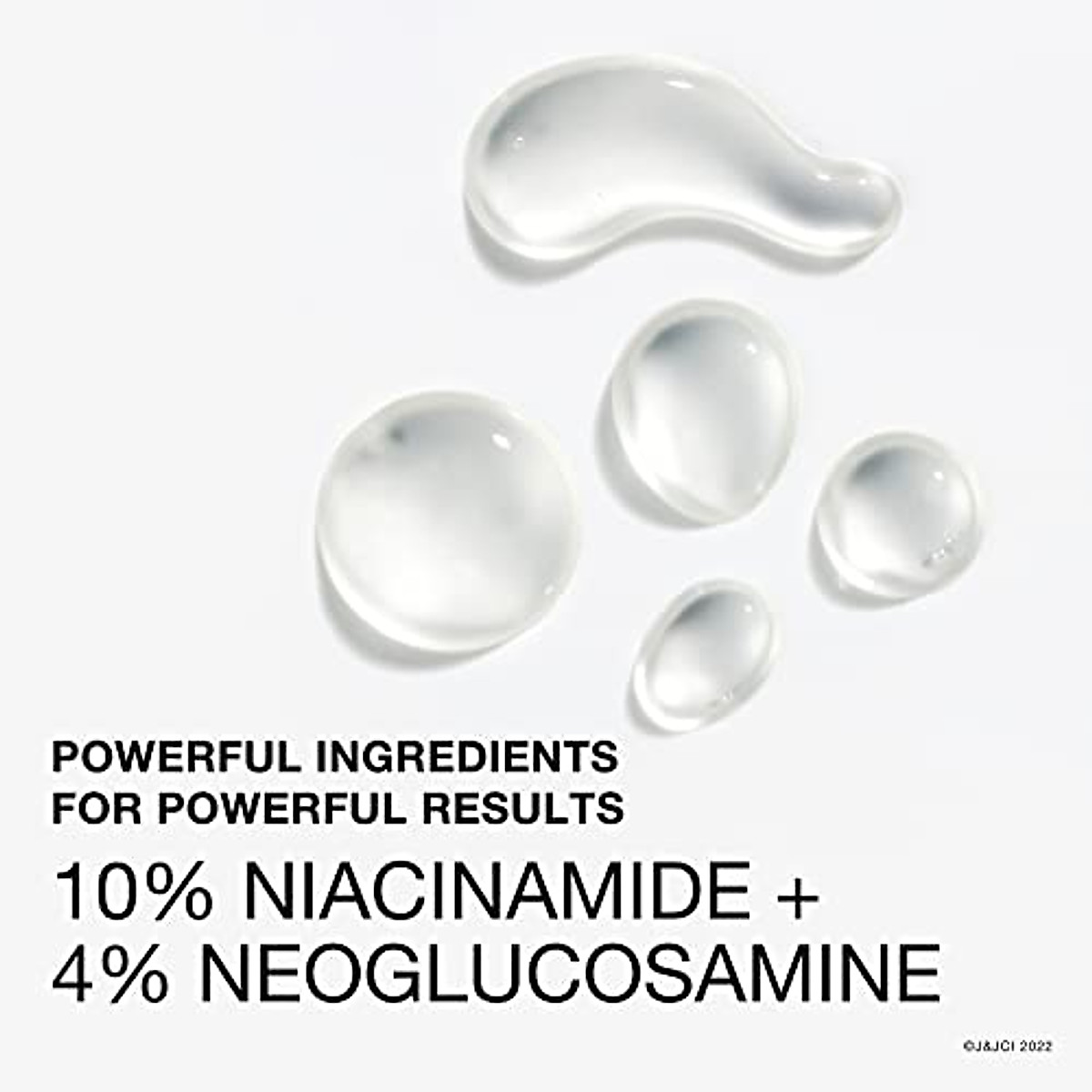 Neutrogena Stubborn Texture Resurfacing Serum With 10% Niacinamide & 4% Neoglucosamine designed for Acne-Prone, Improves Uneven Skin Tone & Refines Texture, Fragrance-Free, 1 fl. oz