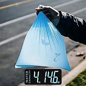 Wooflinen Dog Poop Bags | Certified Compostable Dog Waste Bags, Unscented, 240 Bags, Made from Corn | Large and Thick