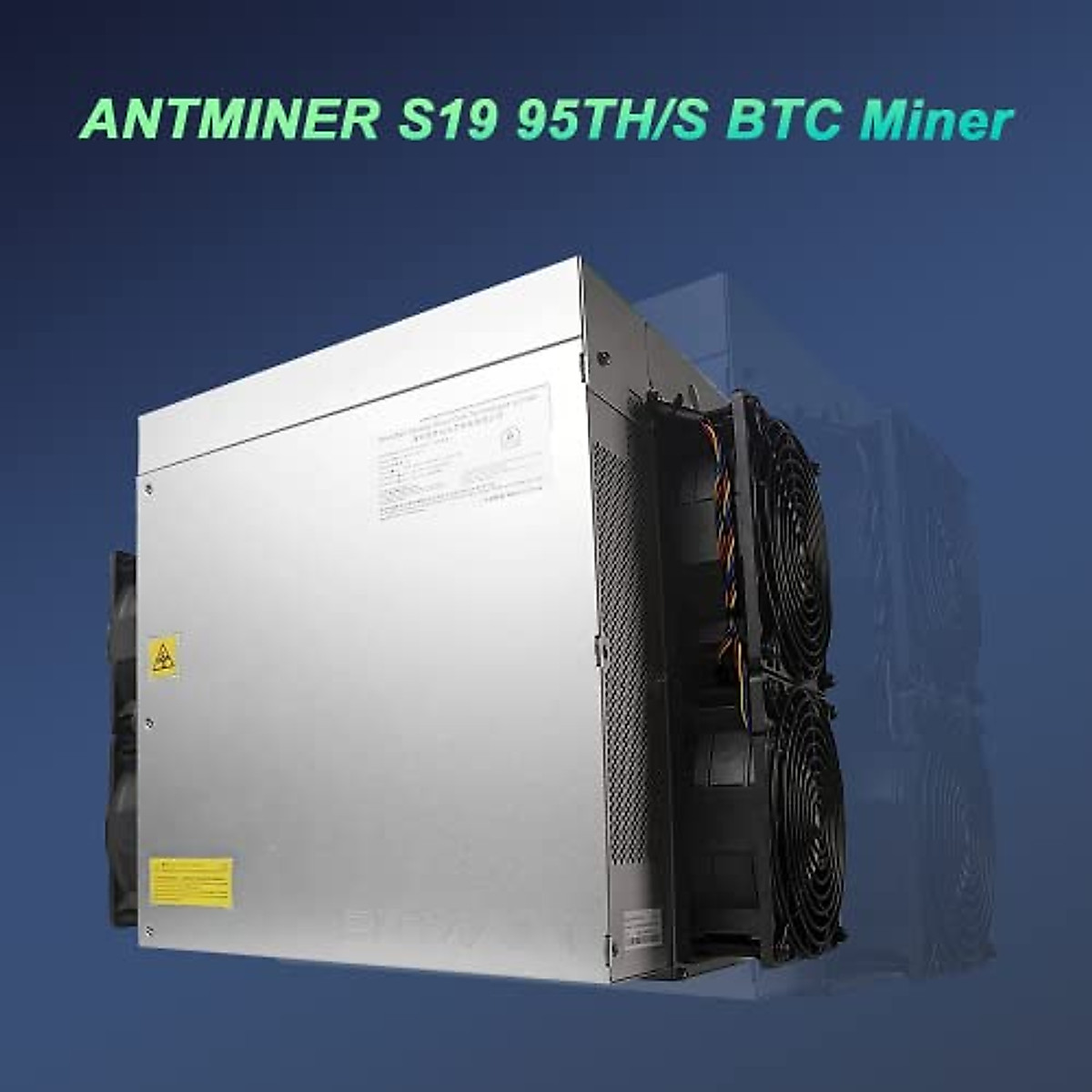 Antminer S19 95TH/S Bitcoin Miner BTC Mining Machine Include PSU Power Supply - New