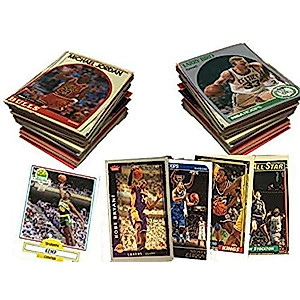 Alleo 100 Official NBA Basketball Cards, Rookies, Stars, Hall of Fame and 1 Authentic Autograph or Jersey Cards