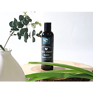 The Henna Guys 4 fl. Oz Lemongrass & Eucalyptus Aftershave Balm, Excellent Aftershave Lotion, Soothes and Moisturizes After Shaving. Takes away Dryness
