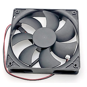 LEYEYDOJX New Cooling Fan for PY-1225H12S 12025 DC12V 0.35A 12CM 2-wire/2-pin DC BRUSHLESS Ice Machine Fan