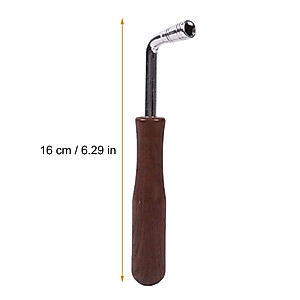 2 Pcs Piano Tuning Wrench, L-shape Piano Tuner Spanner Piano Square Wrench Piano Tuner Spanner Tool
