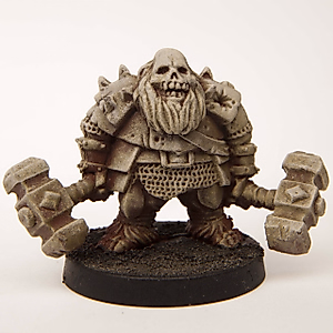 Stonehaven Miniatures Dwarf Undead Figure (for 28mm Scale Table Top War Games) - Made in USA