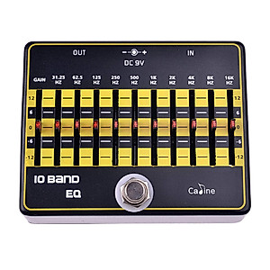 Caline CP-24 10-Band EQ Equalizer Guitar Effects Pedal With True Bypass