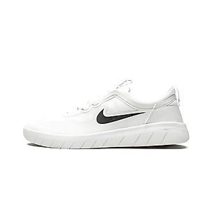 Nike Men's SB Nyjah Free 2.0 Sneaker, Summit White/Summit White/Blac, 8
