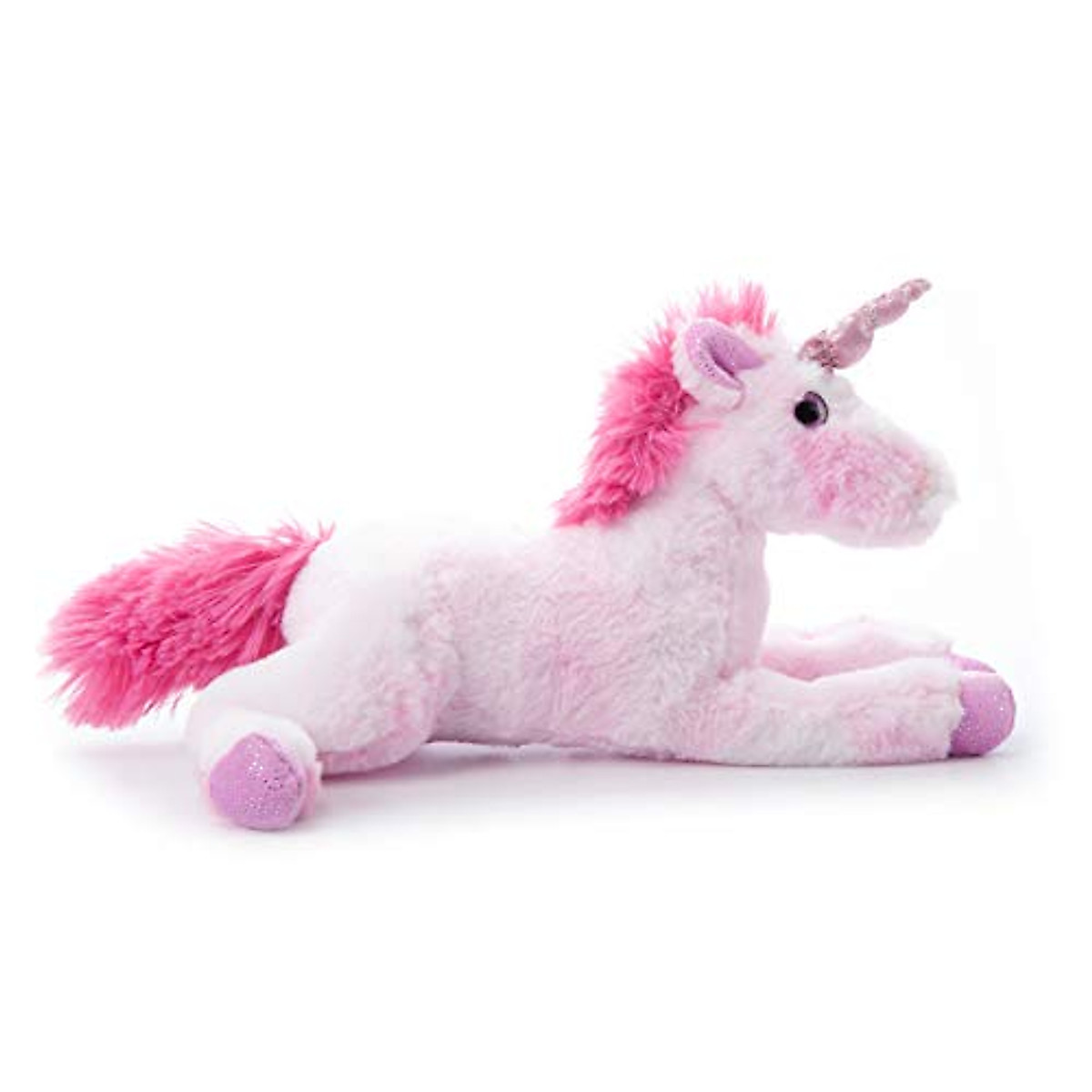 The Petting Zoo Pink Unicorn Stuffed Animal, Gifts for Girls, Posh Plush Unicorn Toy 14 inches