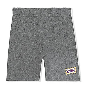 Nickelodeon Rugrats or Baby Shark Boys’ T-Shirt and Shorts Set for Toddler and Little Kids – Tie Dye/Grey