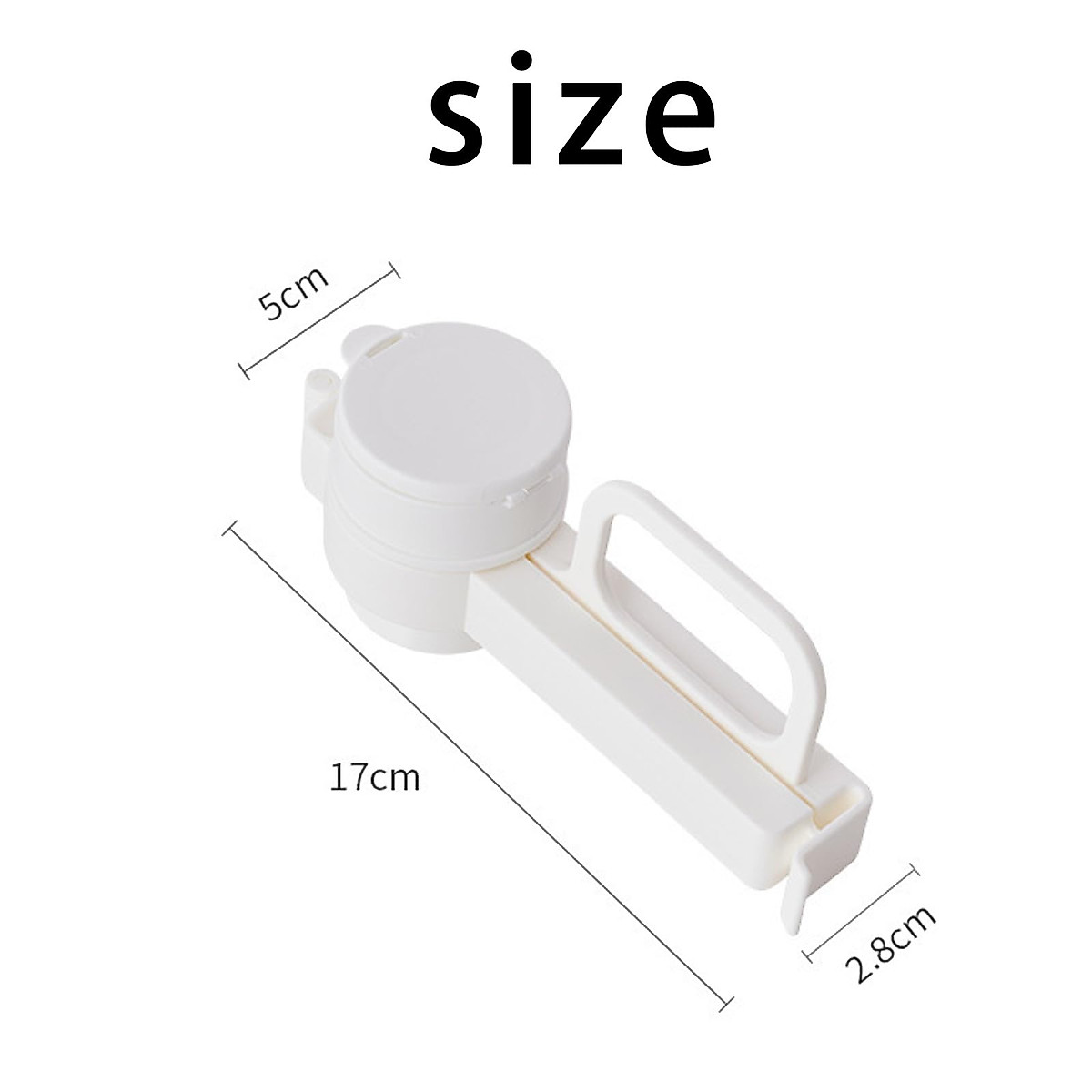 RIYUNE Food Bag Sealing Clip With Pour Spout,Seal and Pour Bag Clip,Snack Clips That Pour,Chip Bag Clips,Seal Pour Food Storage Bag Clip for Snack,Oatmeal,Coffee,Potato Chips (3PCS)