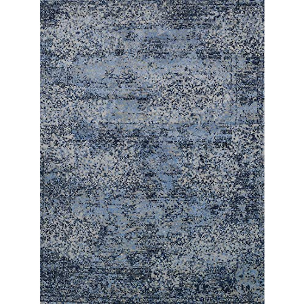 Loloi Viera Vintage Distressed Persian Area Rug, 5'3" x 7'7", Light Blue/Grey